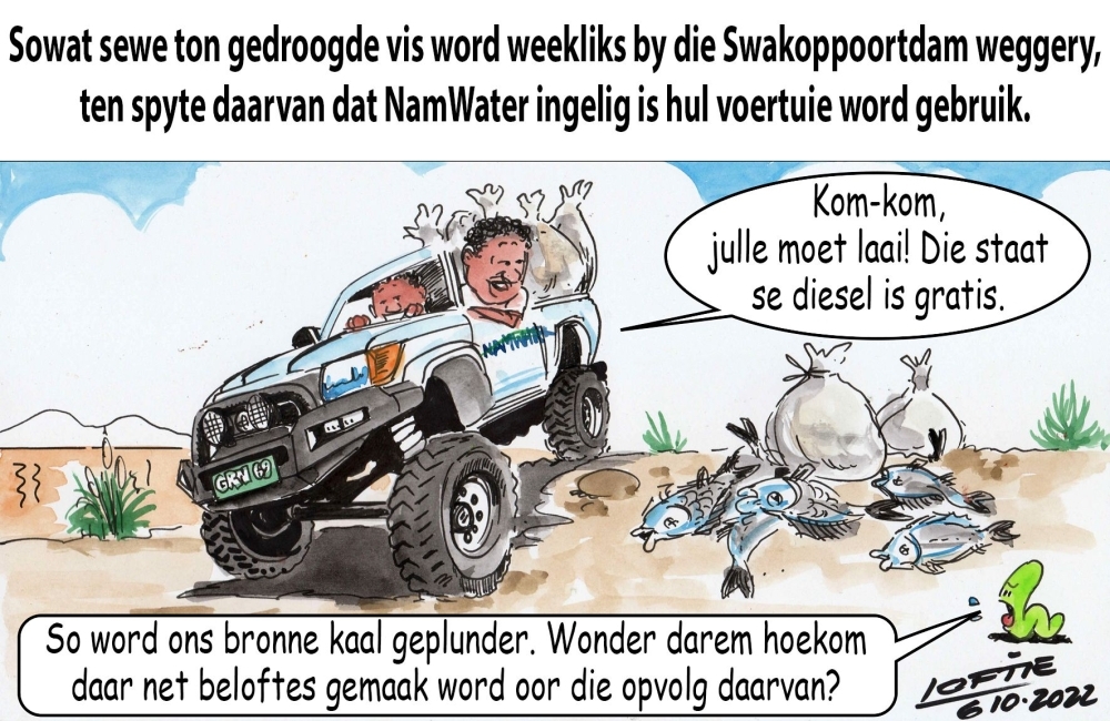 Spotprent 6 Oktober 2022 - Republikein - Jou Land, Jou Taal, Jou Nuus