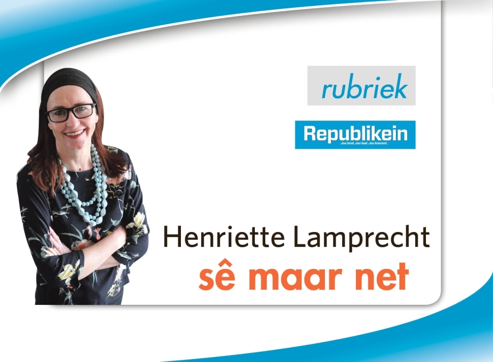 Ek en jy en ons lilo - Republikein - Jou Land, Jou Taal, Jou Nuus