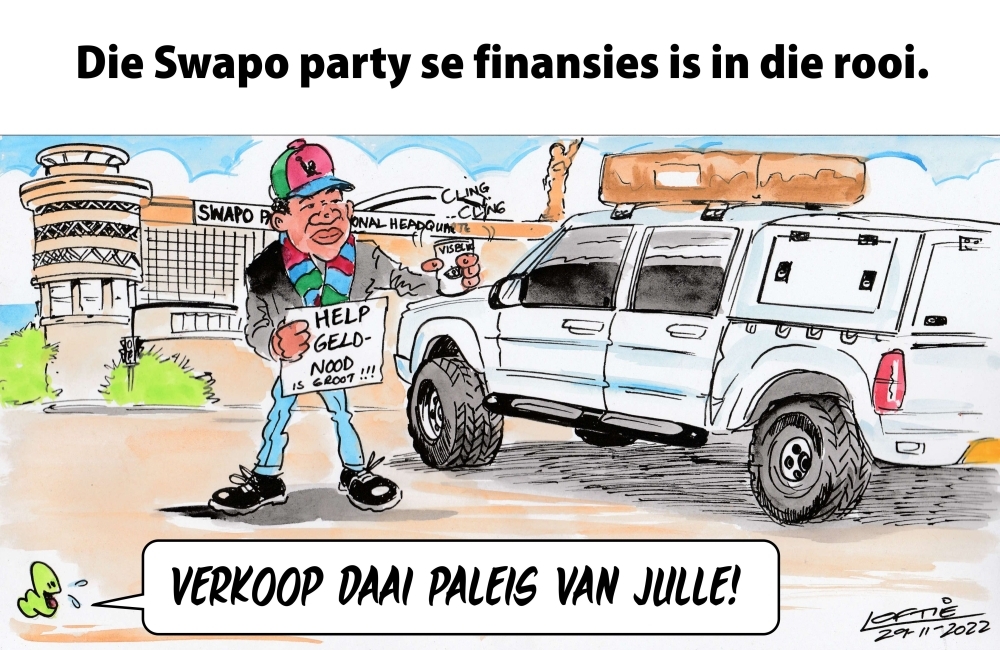 Spotprent 29 November 2022 - Republikein - Jou Land, Jou Taal, Jou Nuus