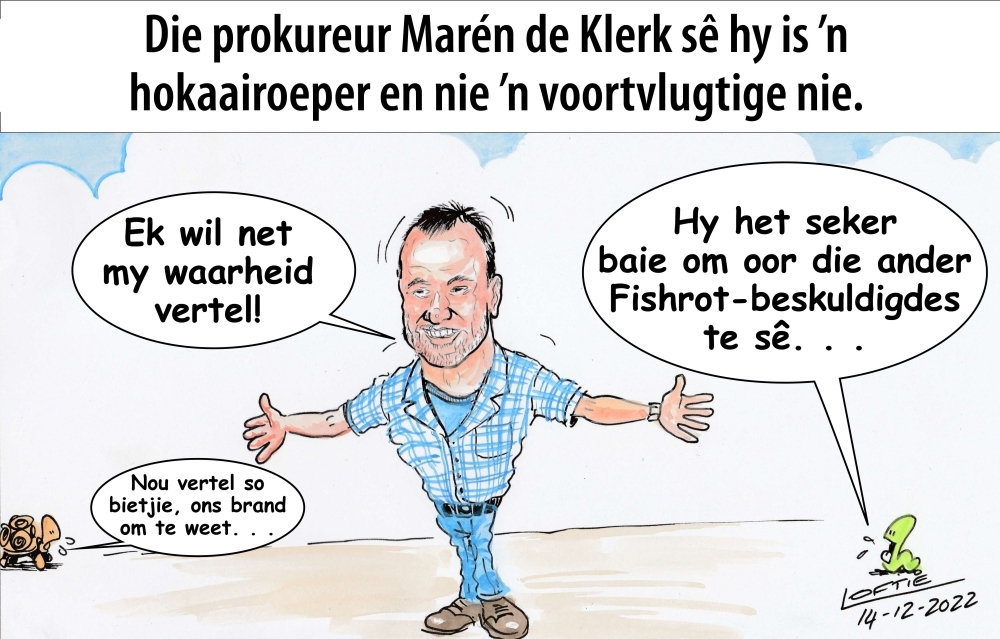 Spotprent 14 Desember 2022 - Republikein - Jou Land, Jou Taal, Jou Nuus