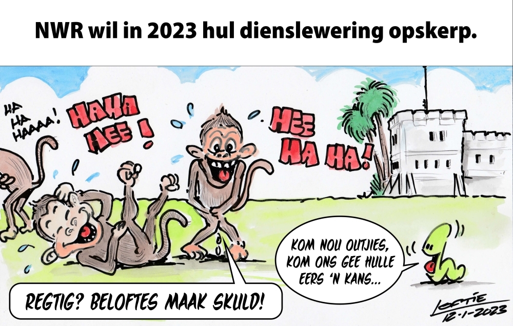 Spotprent 12 Januarie 2023 - Republikein - Jou Land, Jou Taal, Jou Nuus